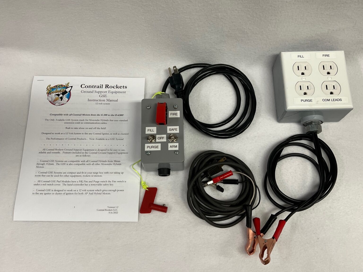 GSE Ground Support Equipment single pad 12 volt system